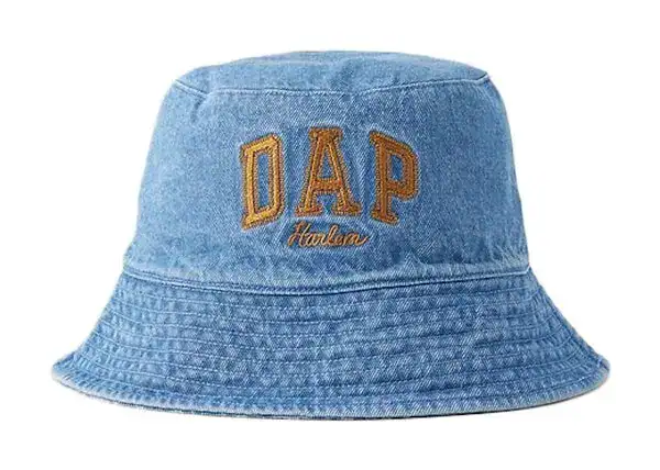 Gap X Dap Reversible Logo Denim Bucket Hat - Light Indigo | Editorialist